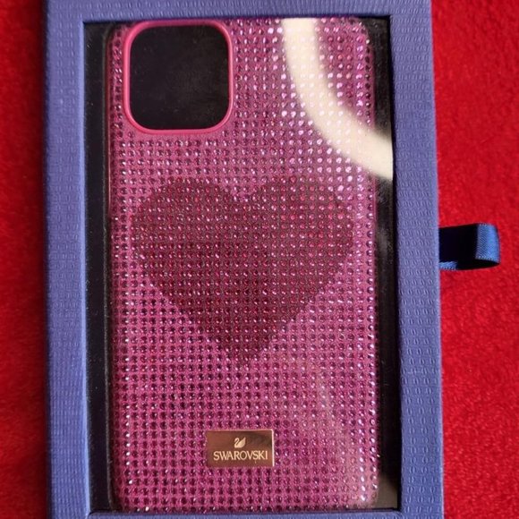 Swarovski | Accessories | Swarovski Crystal Heart Iphone 1 Pro ...